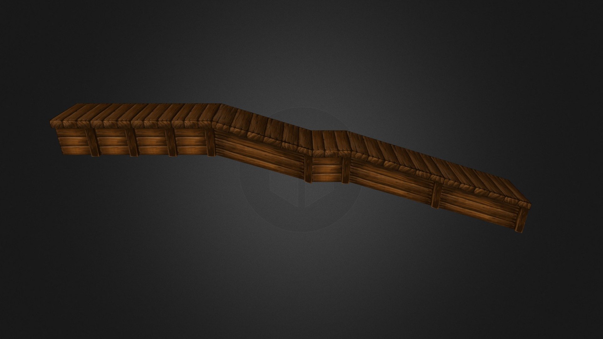 Wood Platform - 3D model by chiraox [aeaf72a] - Sketchfab