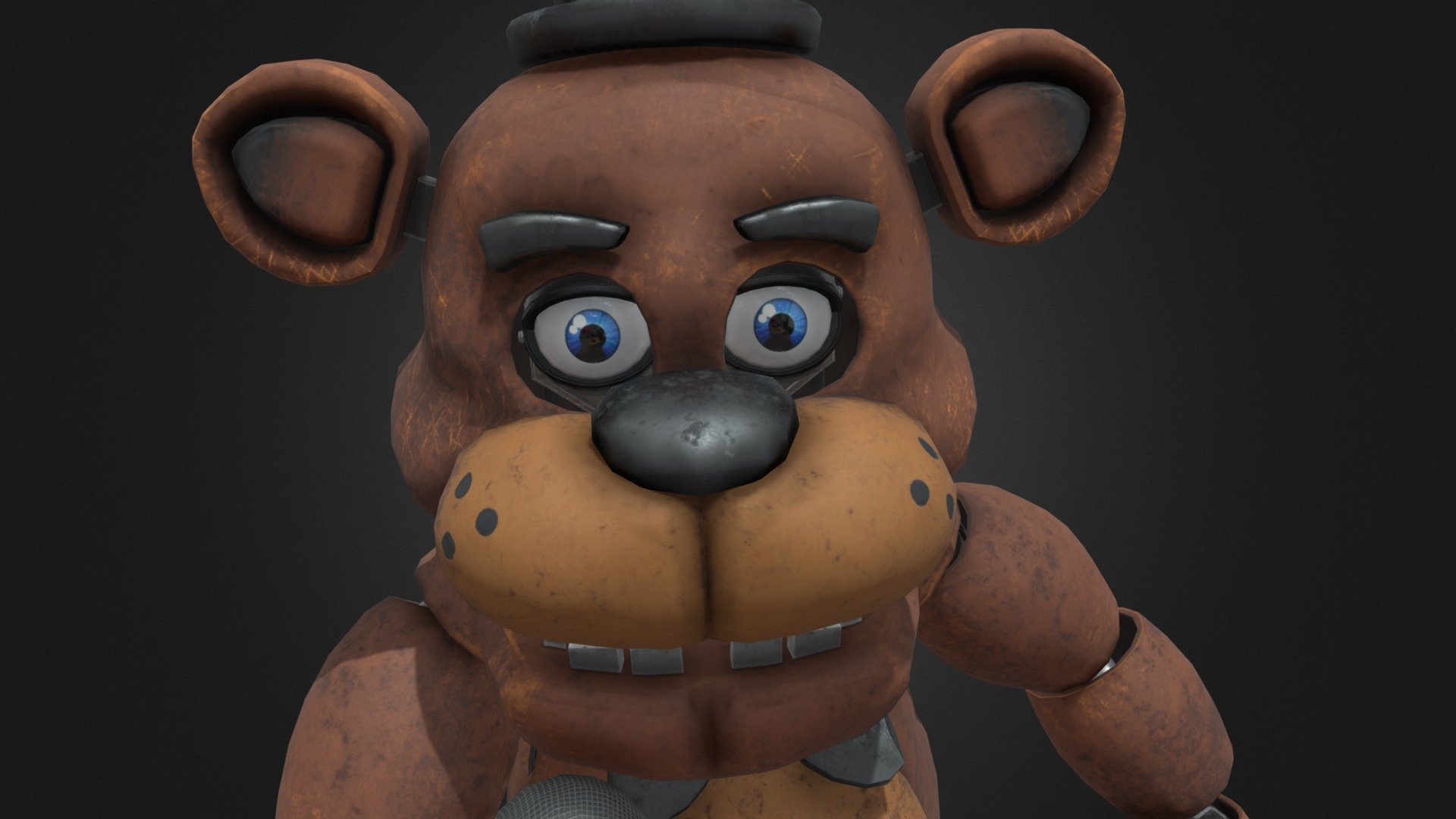 FNaF HW Freddy Fazbear ReTexture & Remesh - Download Free 3D model by ...