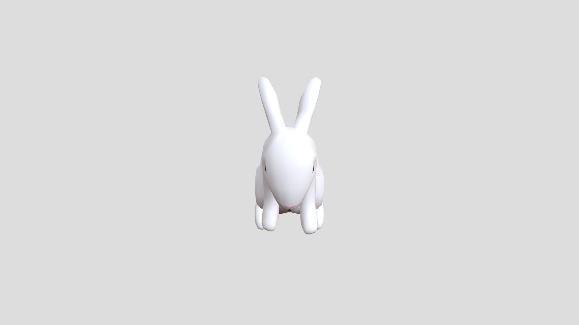 Rabbit Low poly - 3D model by Ray3DH [aeb1a7d] - Sketchfab
