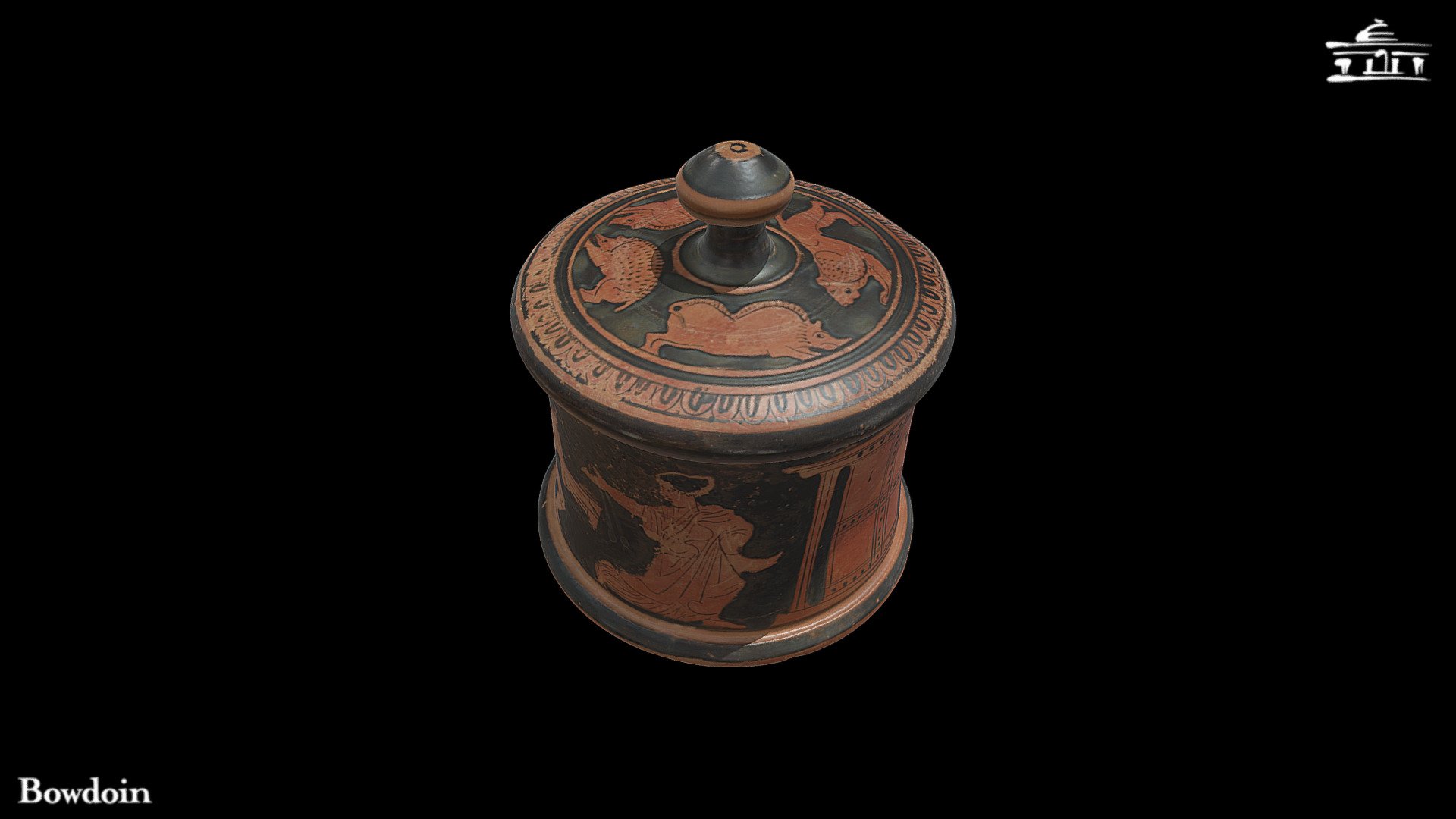 Red-Figure Pyxis - 3D model by Bowdoin College Museum of Art (@bowdoin ...
