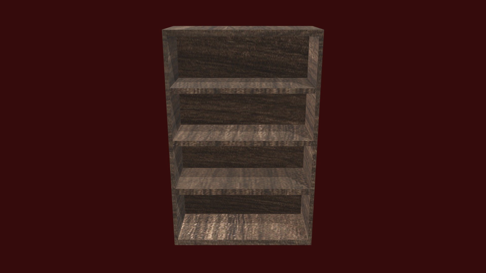 Simple Bookshelf - Download Free 3D model by Pichael Productions ...