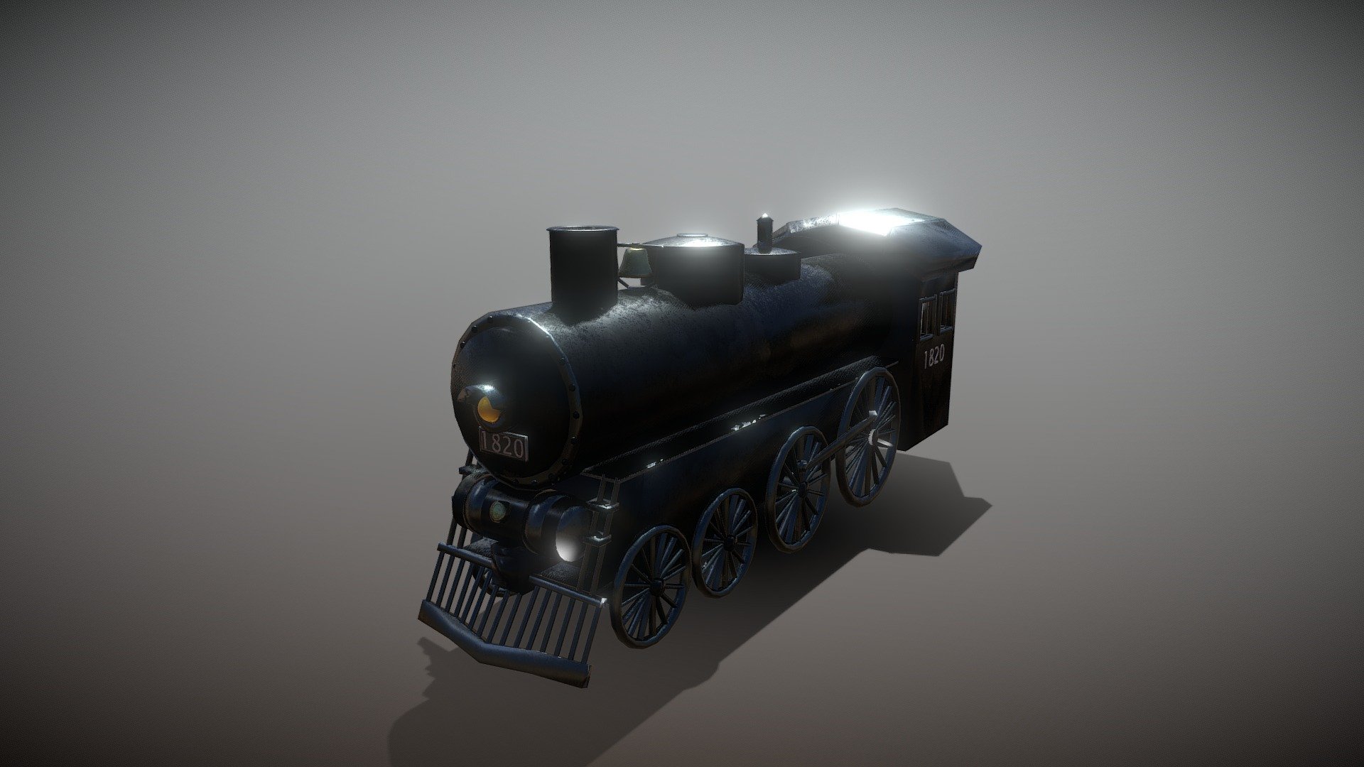 Train - 3D model by Alisha (@AlishaBegum) [aeb210e] - Sketchfab