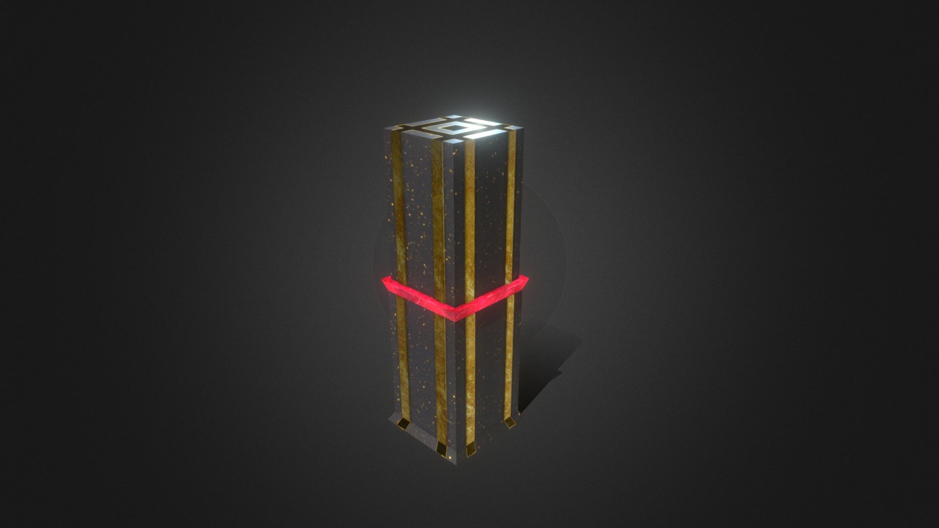 broken cube pillar - 3D model by AeroParrie [aeb4d6f] - Sketchfab
