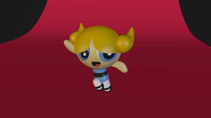 Powerpuff 3D models - Sketchfab