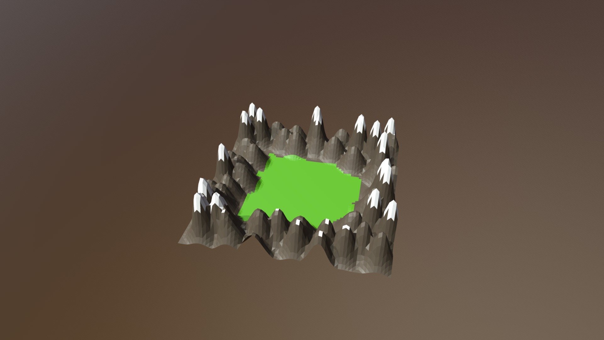 Mountains - 3D model by spaceIndustry [aeb7753] - Sketchfab