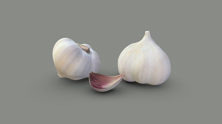 Garlic 3D models - Sketchfab