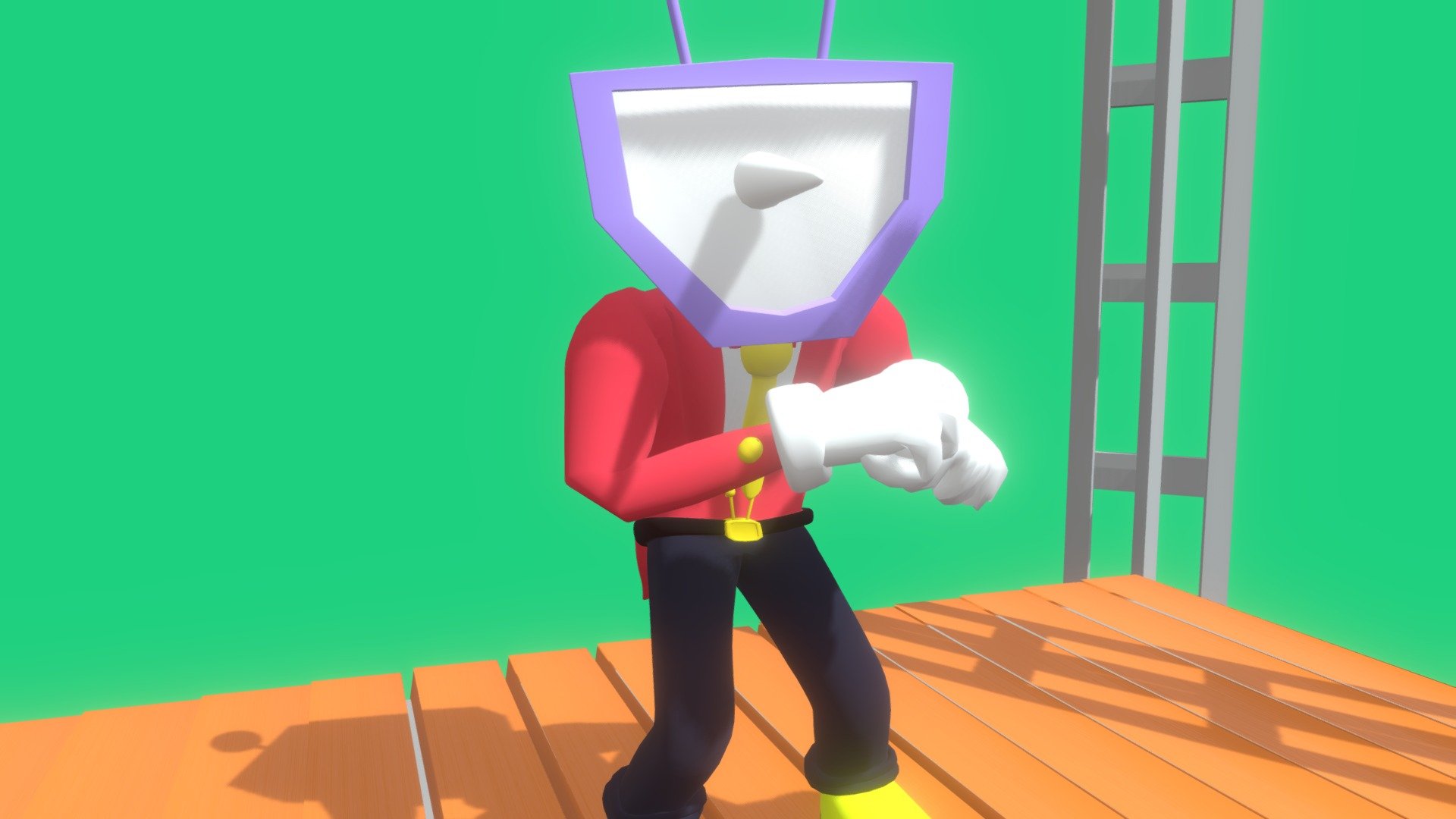 Tenna From Deltarune - Download Free 3D model by PocoPremium [aebaa0d ...