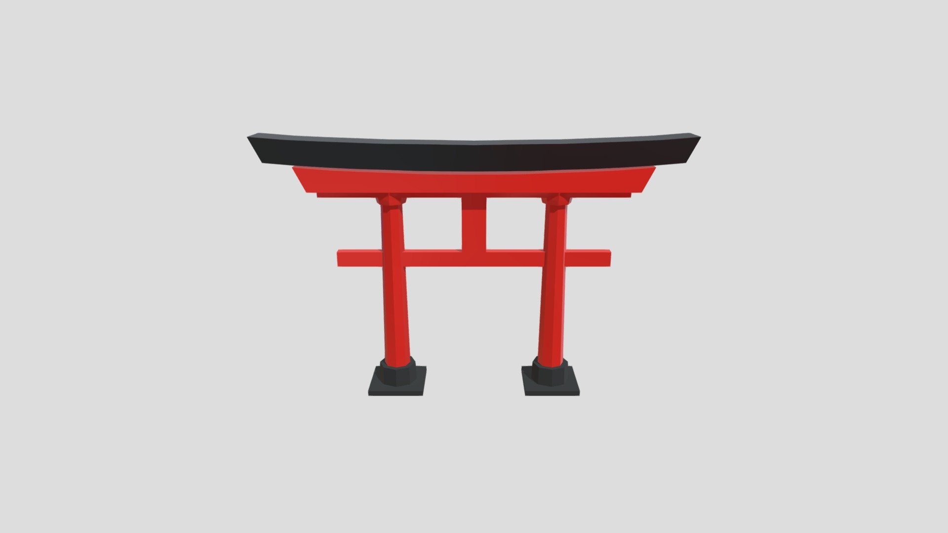 Torii Low Poly - Download Free 3D model by elhebereber17 [aebbc78 ...