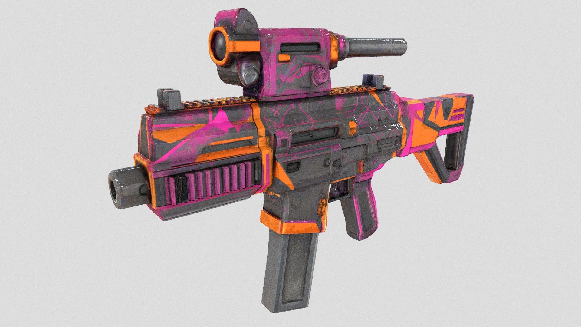 SMG-X-Omega-III - Download Free 3D model by -X-ScornGames (@XX-XX ...