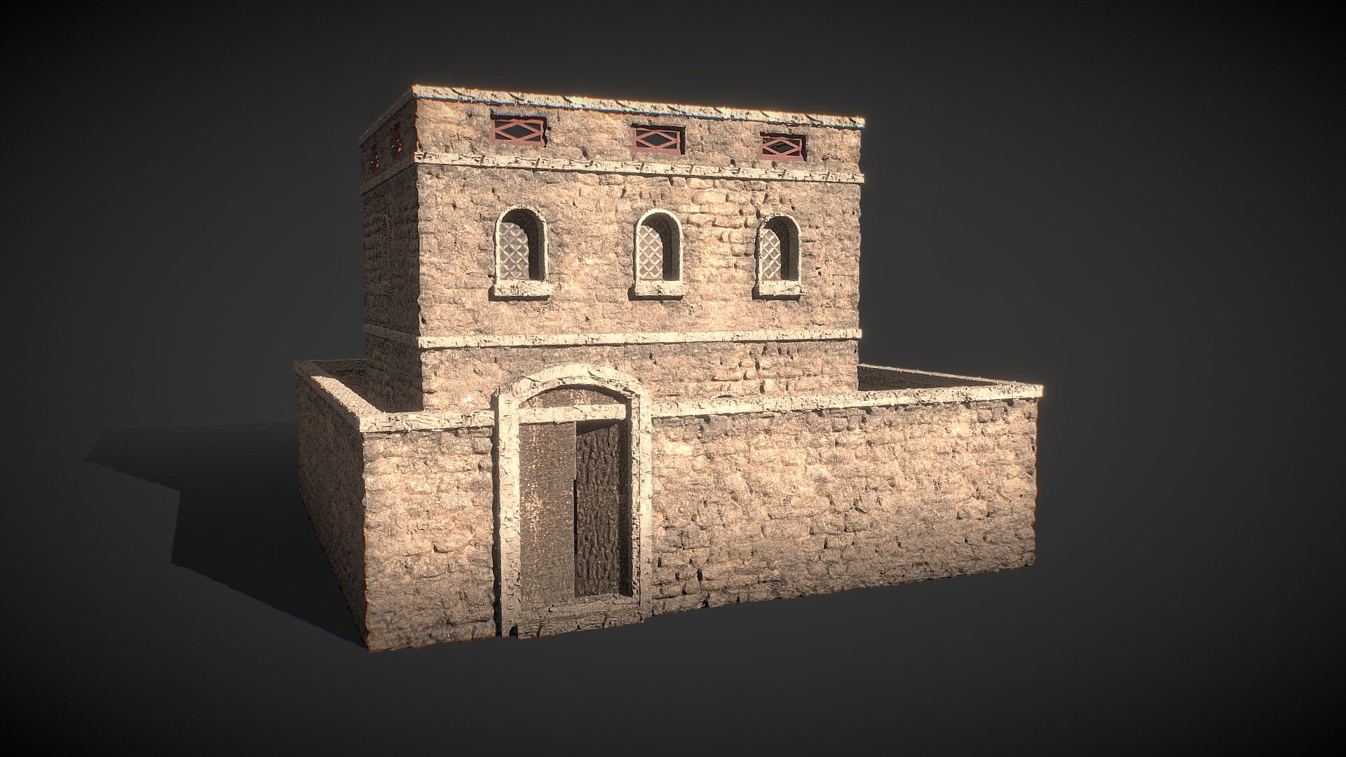 Middle-East Modular Building 5 - 3D model by Topolattice Studio ...