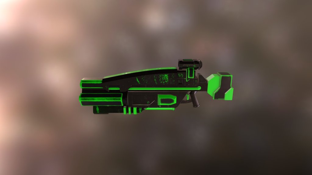 Uranium Gun - 3D model by MrSheepmans [aec1a36] - Sketchfab