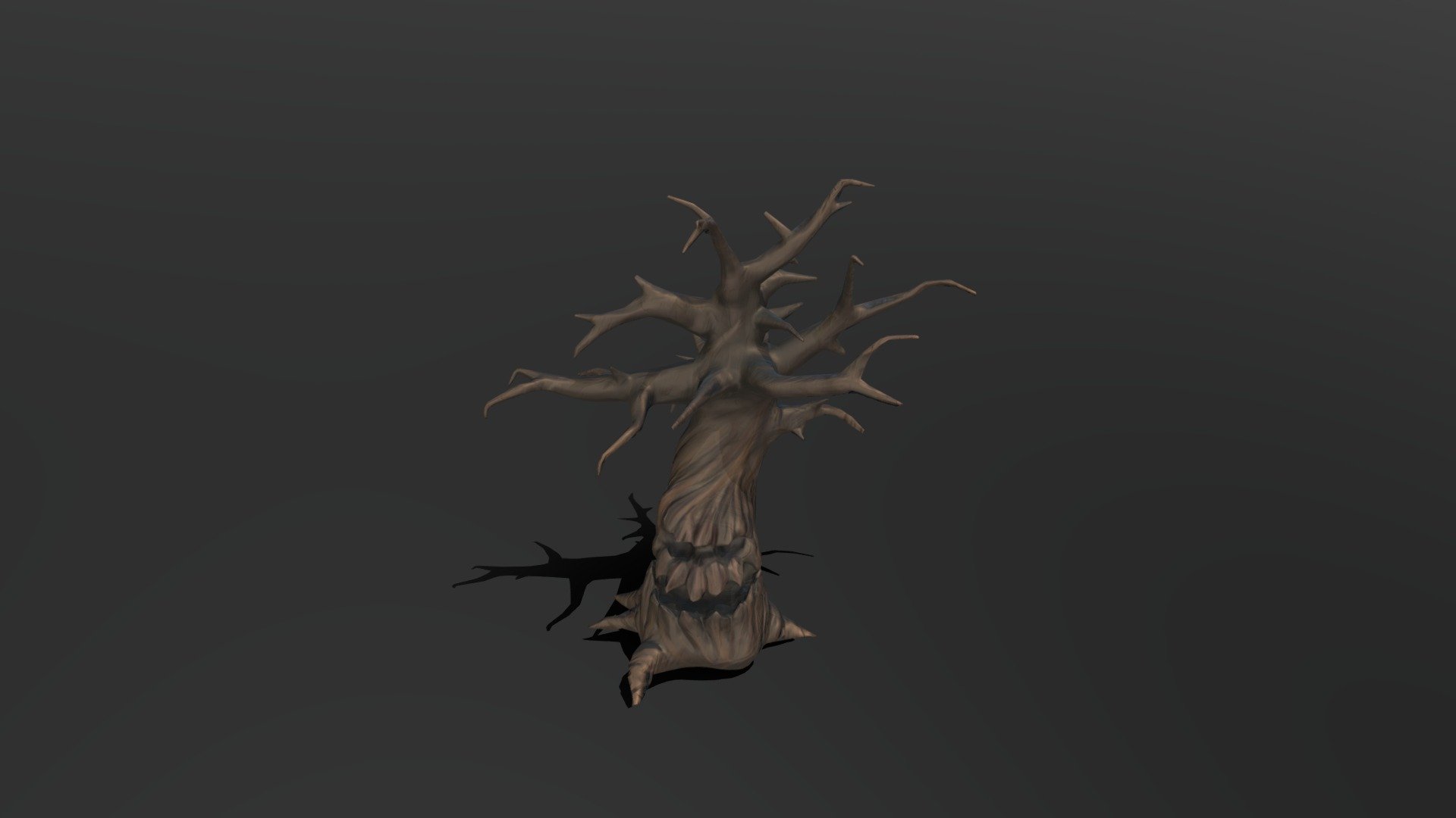 Stylised Tree With Face - Download Free 3D model by grayflycatcher ...