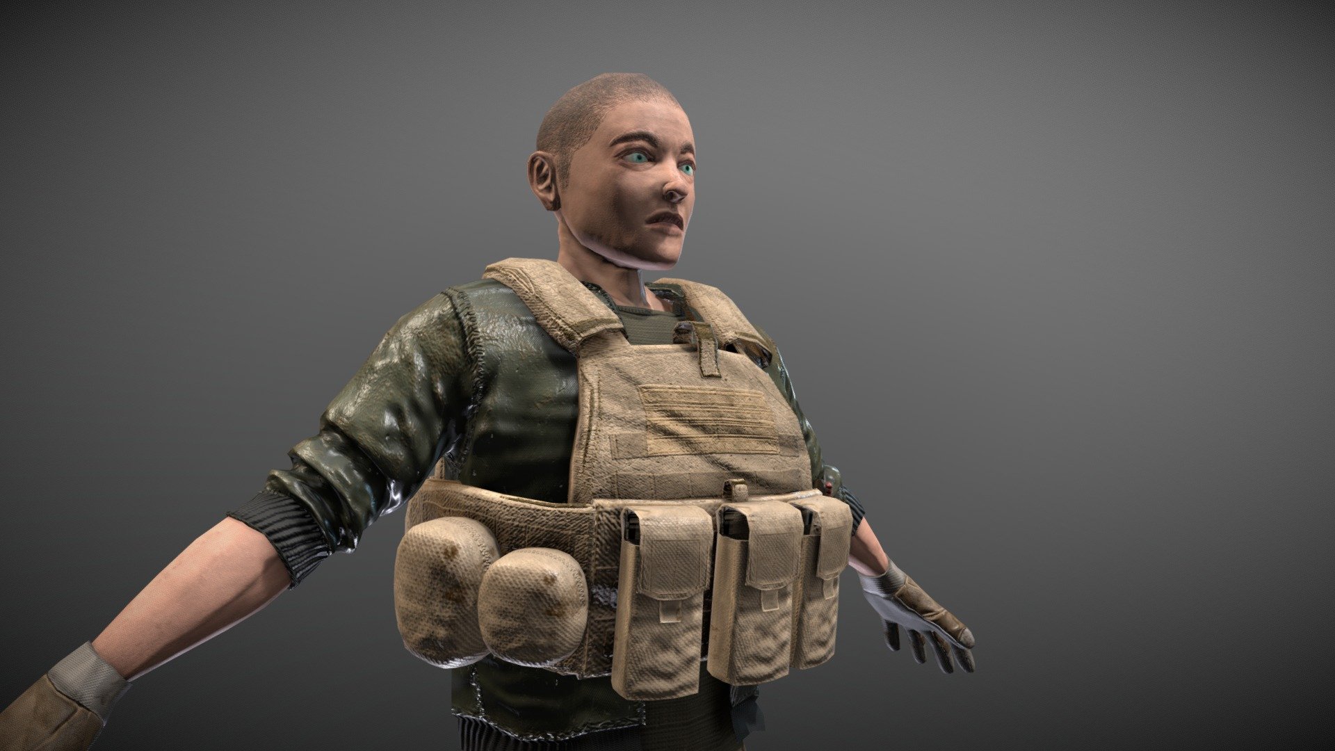 Mercenary men - Download Free 3D model by SomeDude (@Patyot ...
