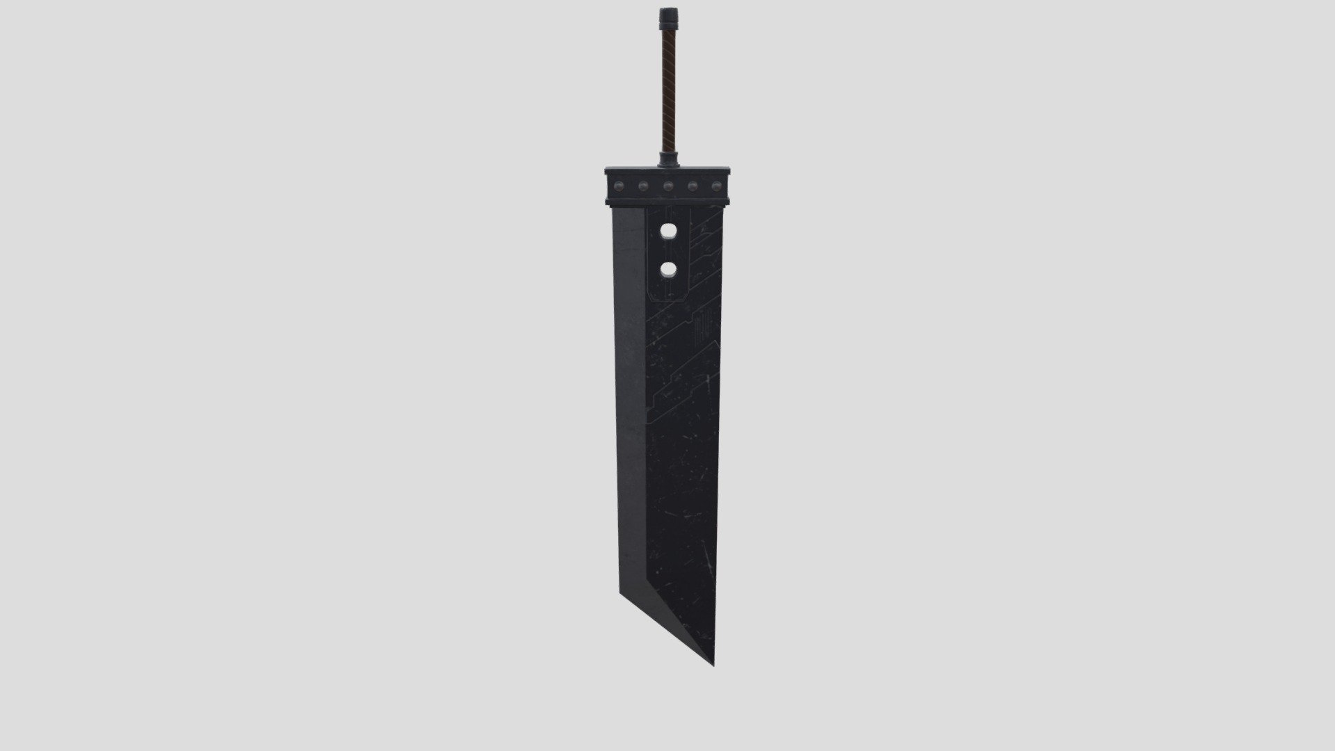 Final Fantasy VII Remake: Buster Sword - 3D model by MisterStroodle ...
