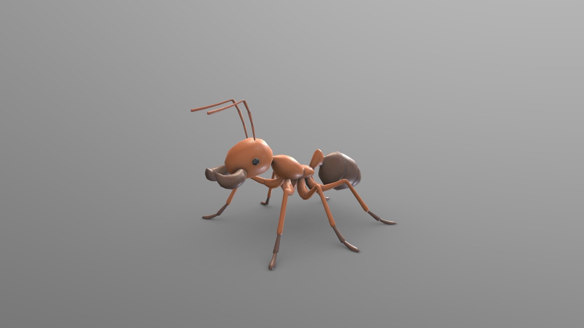 Cute Worker Ant for Humbug Tales - 3D model by Wespenwald [aec6730 ...