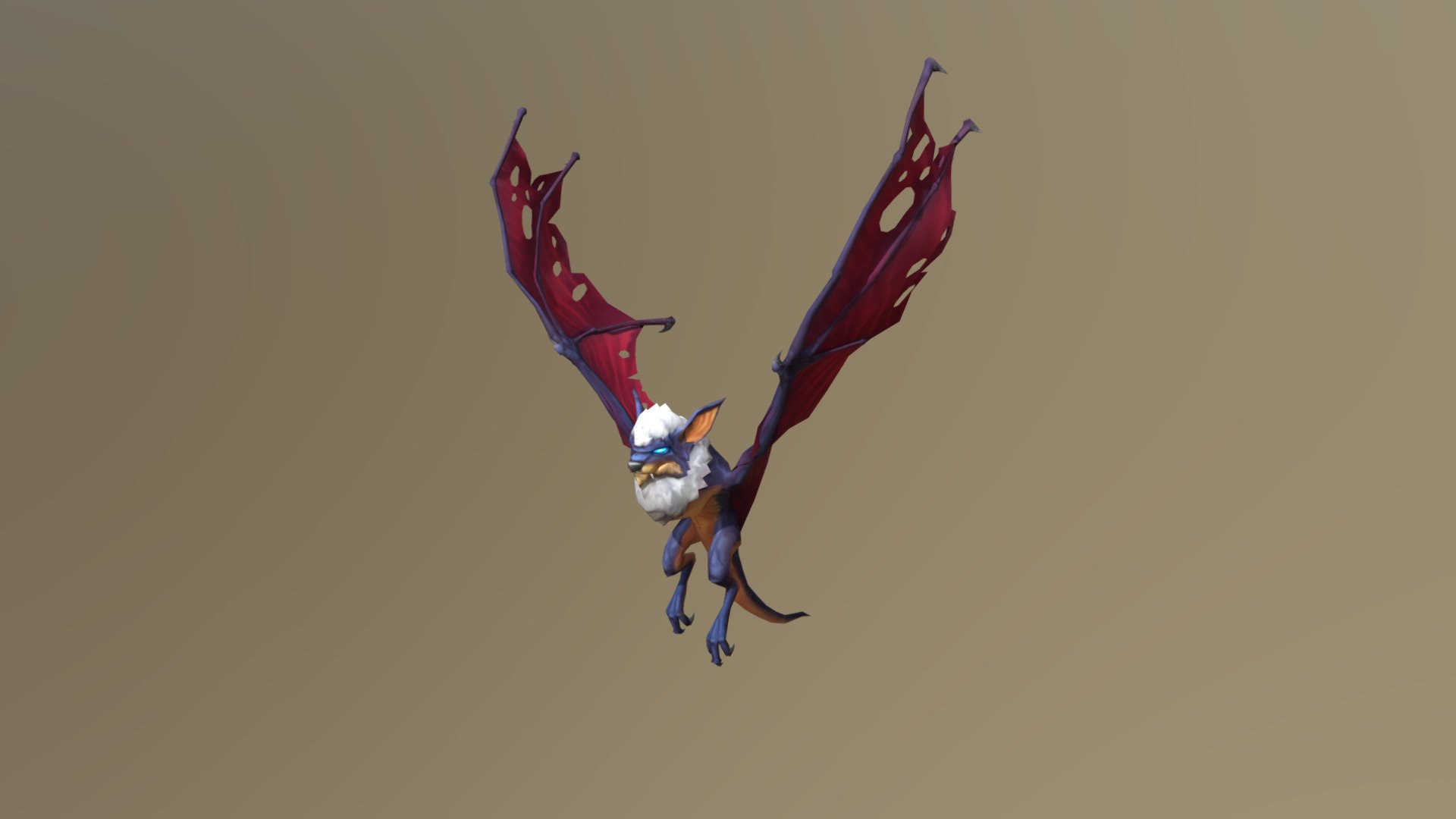 bat - 3D model by vulkanigeorgij [aec7c77] - Sketchfab