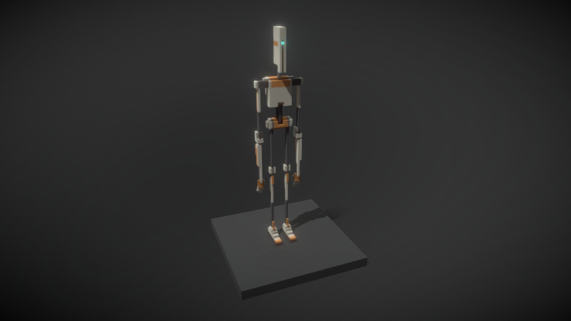 Lanky Robot - 3D model by Mike.Nicholson [aec87bb] - Sketchfab