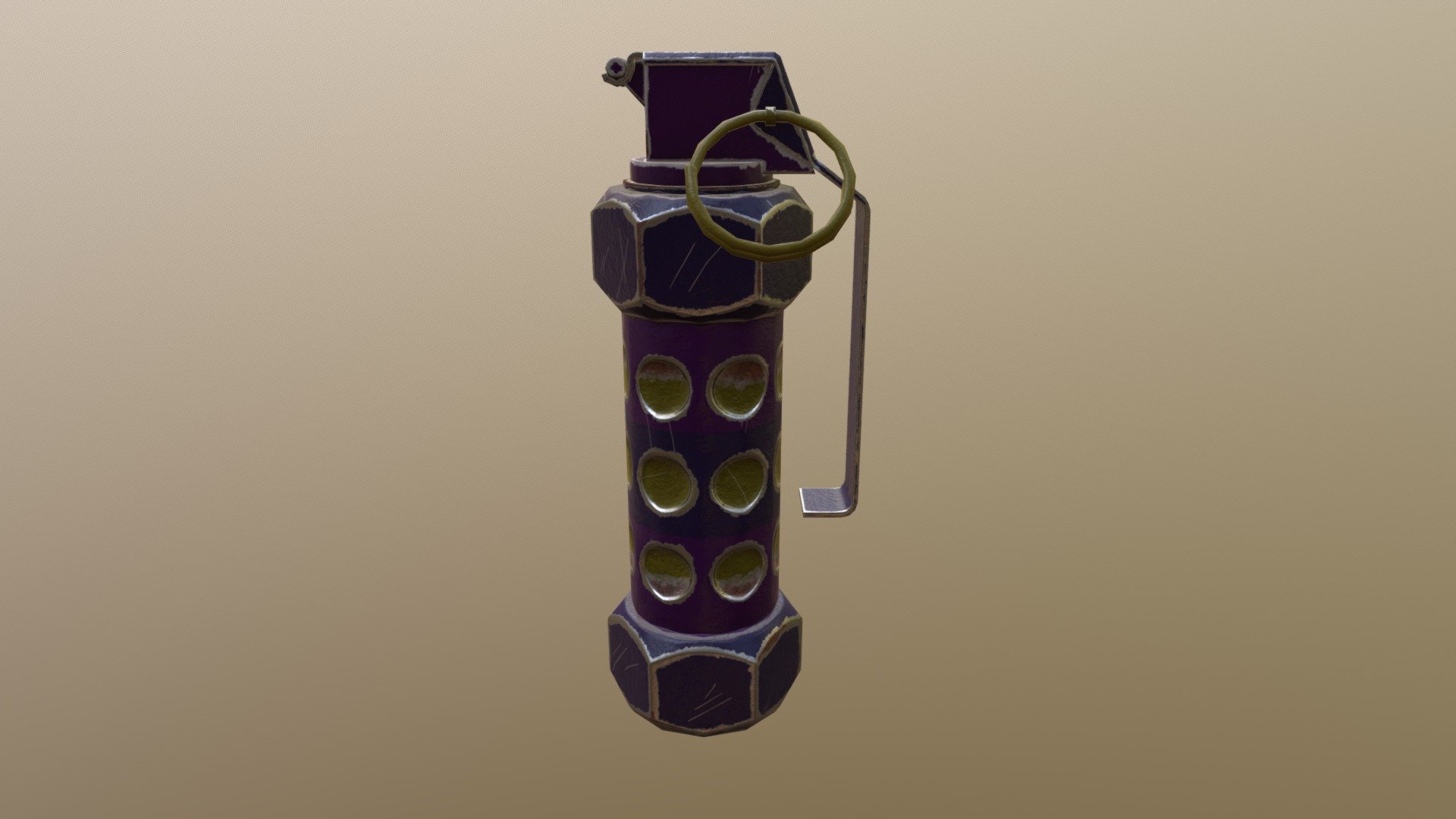 Flash grenade - 3D model by yami5 [aec8a27] - Sketchfab