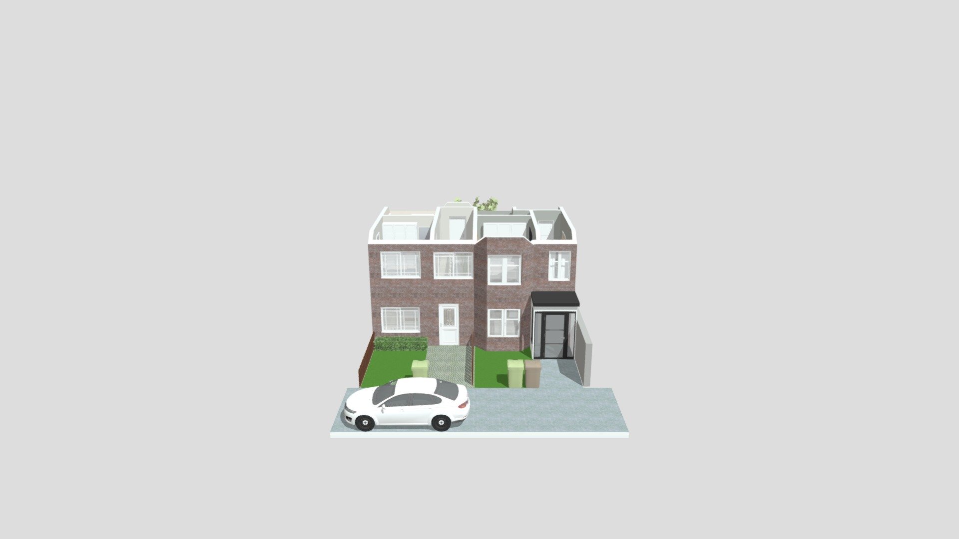 British terrace extended - Download Free 3D model by Home Design 3D ...