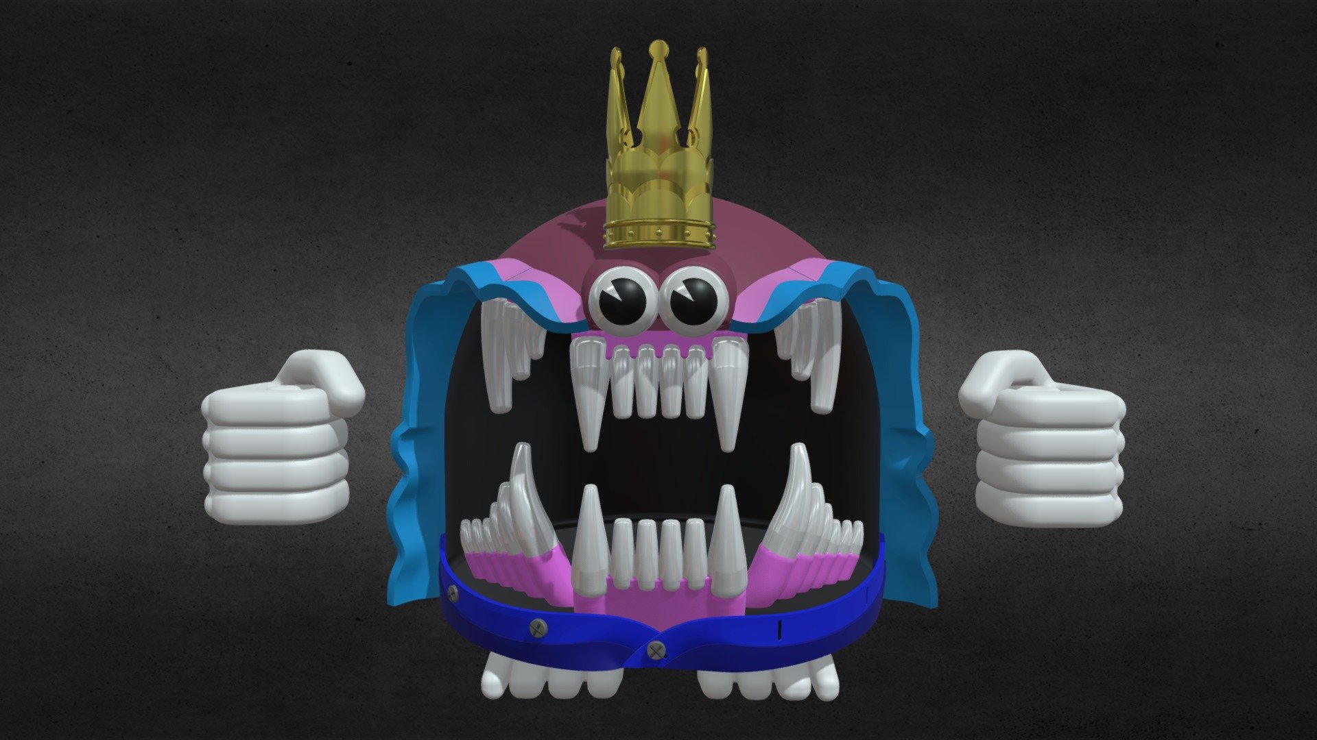 Double King - 3D model by Moonlight_Janitor [aec9d37] - Sketchfab