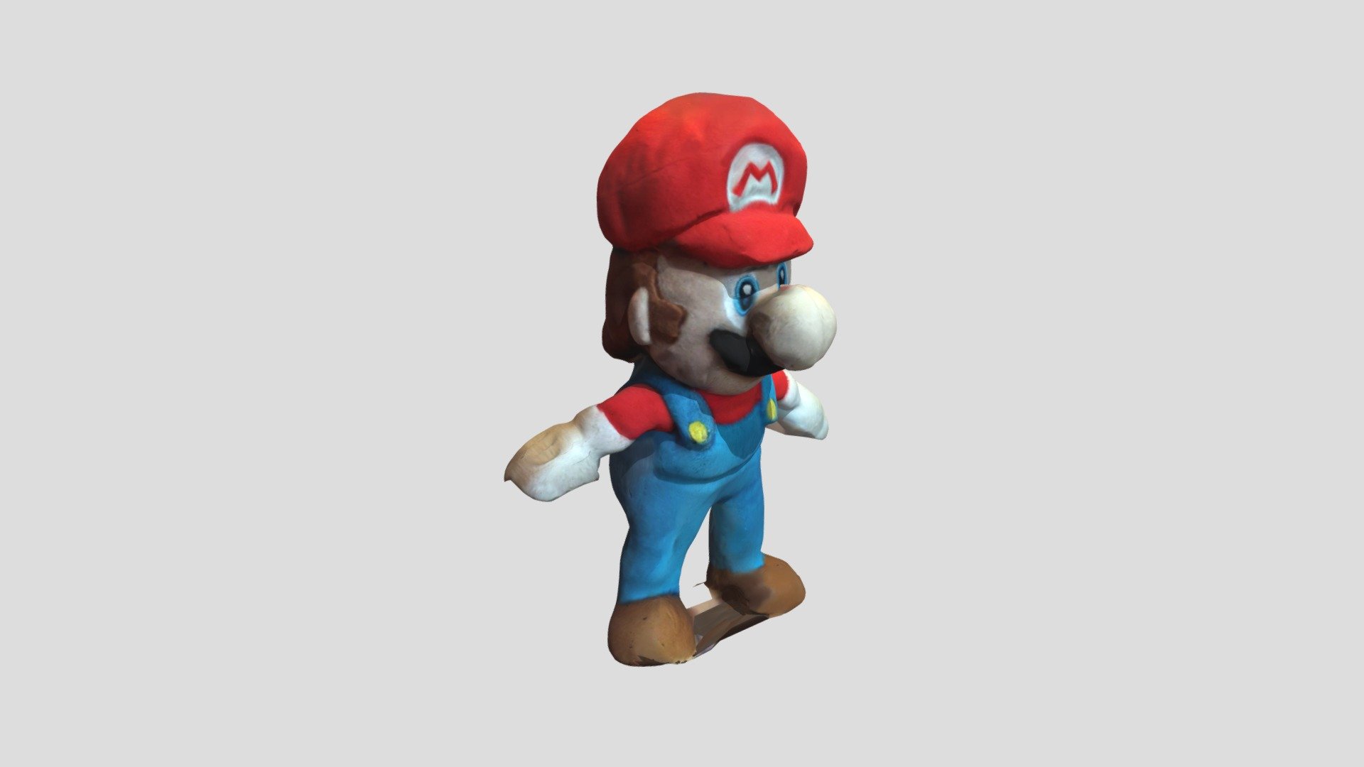 mario plush 3d scan final - Download Free 3D model by Canny64 ...