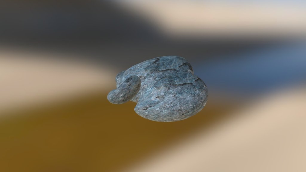 Smooth stone - 3D model by Adrianron [aecd4f5] - Sketchfab