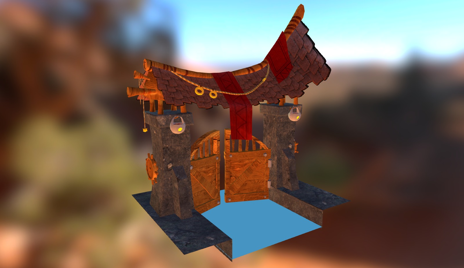 Gateway - Download Free 3D model by mathew1 [aecd6a2] - Sketchfab