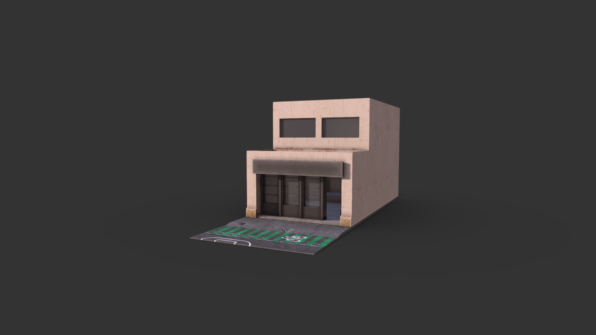 Edificio genérico 6 - 3D model by Victor Hugo Franco Serrano ...