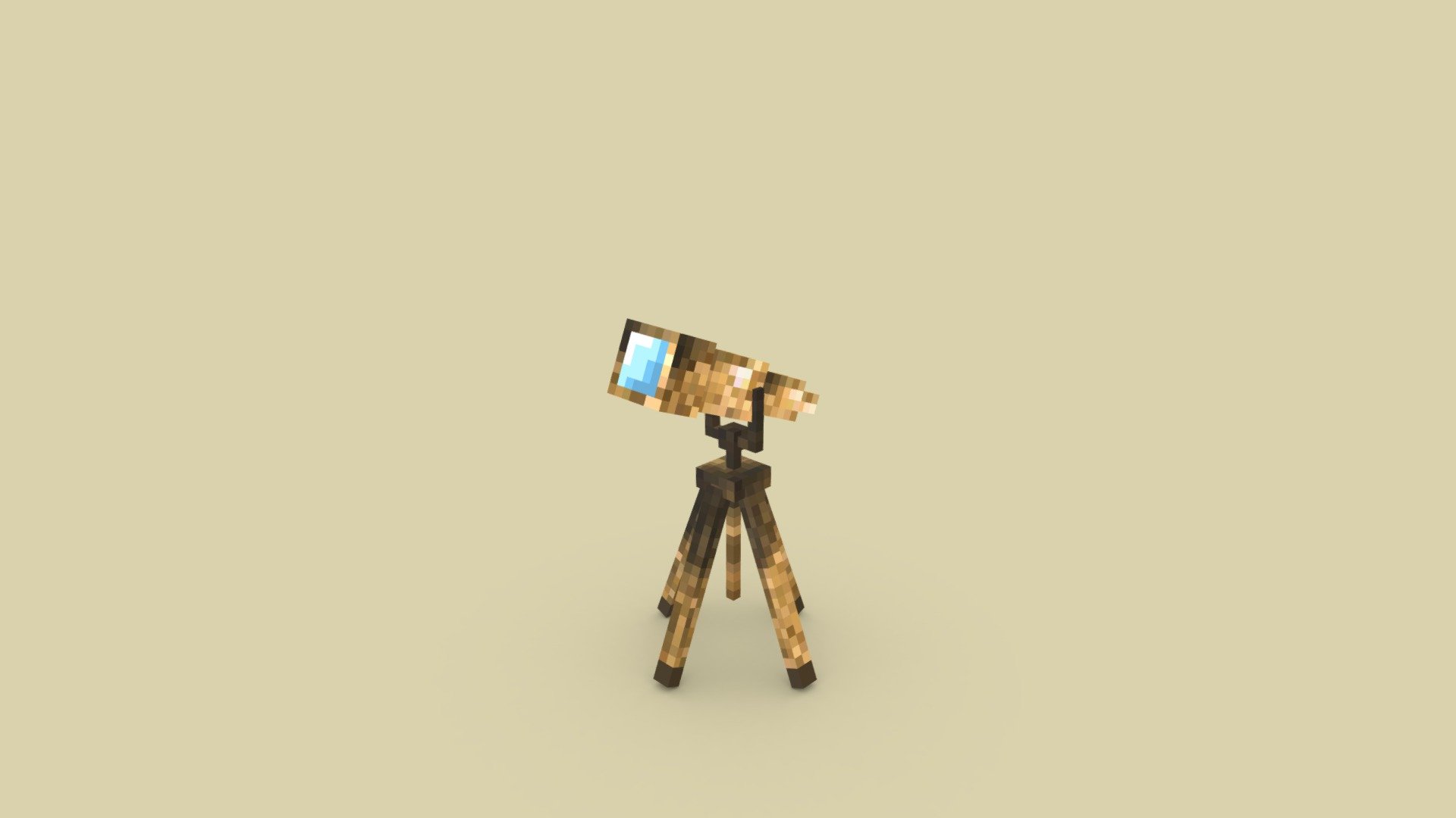 Vintage Telescope - 3D model by glxtxh [aecde49] - Sketchfab