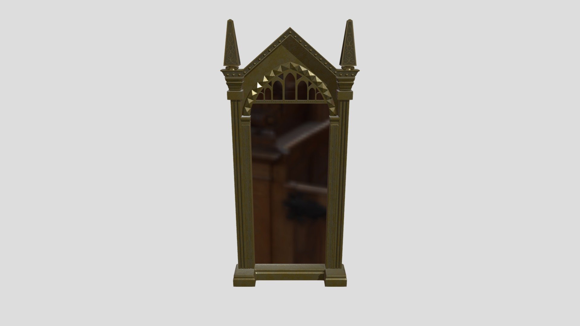 The Mirror Of Erised - Download Free 3D model by Grandmarkkk [aecf2bb] - Sketchfab
