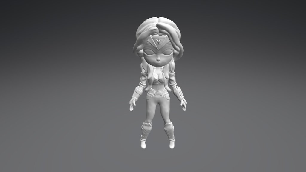 Wonderwoman - 3D model by 73ck [aed0196] - Sketchfab