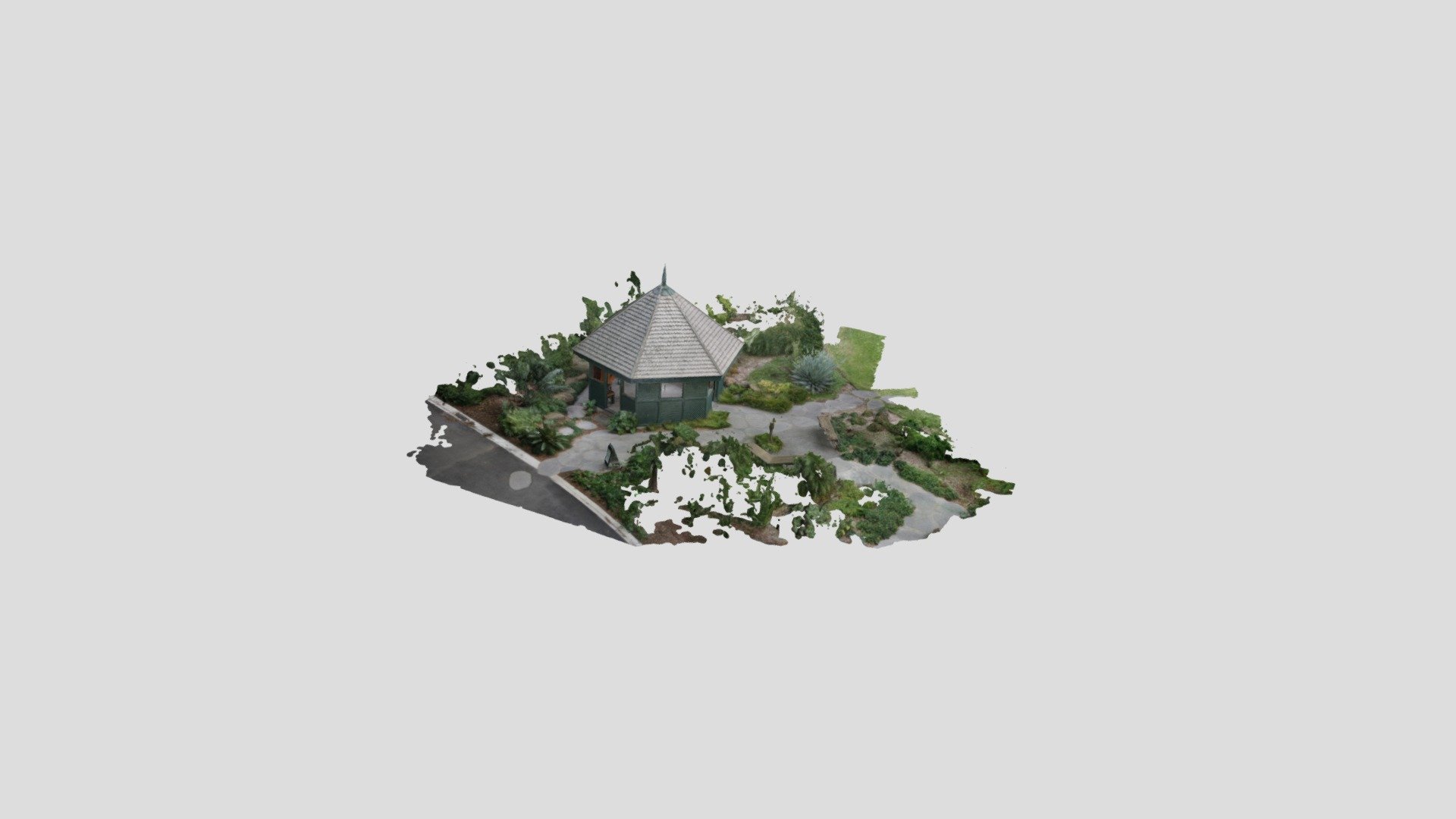 #MDDH2021 Fern Gully Rest House. - 3D model by Jiangnan Lan ...
