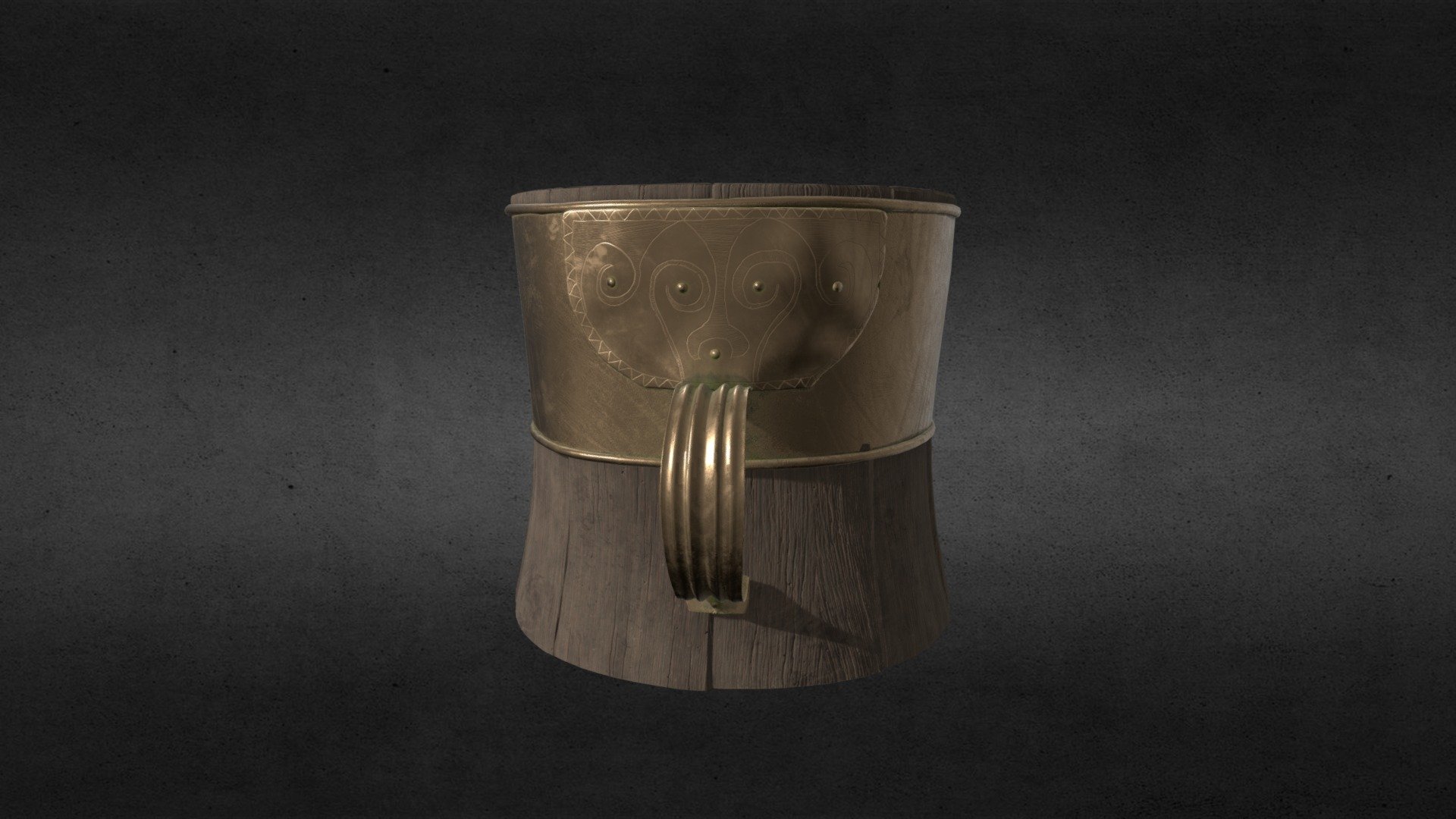 Carrickfergus Tankard - 3D model by ArchaeologyIreland [aed1ee9 ...