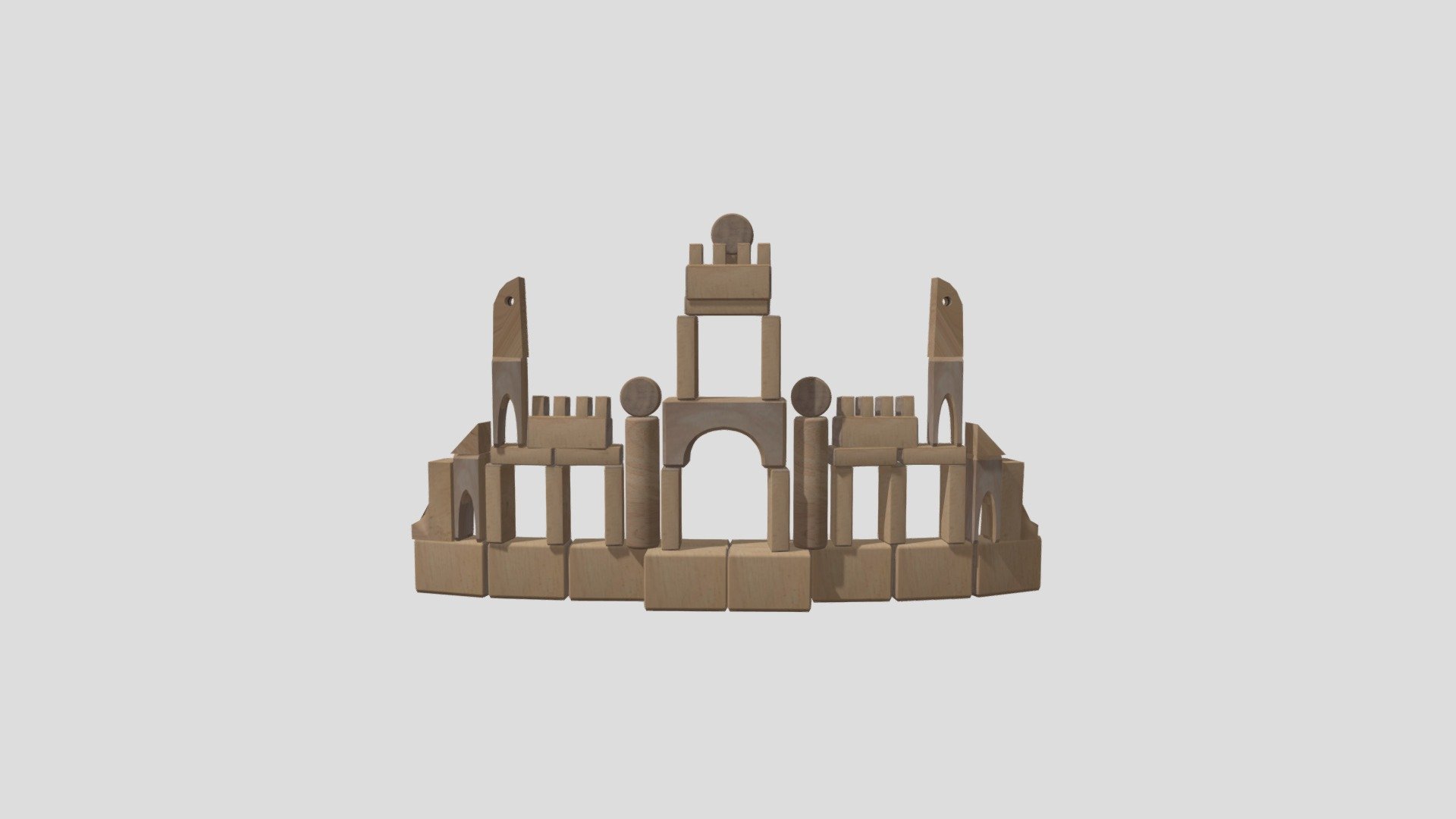 CASTLE - Download Free 3D model by FEI19_Fo.OX [aed1fdd] - Sketchfab