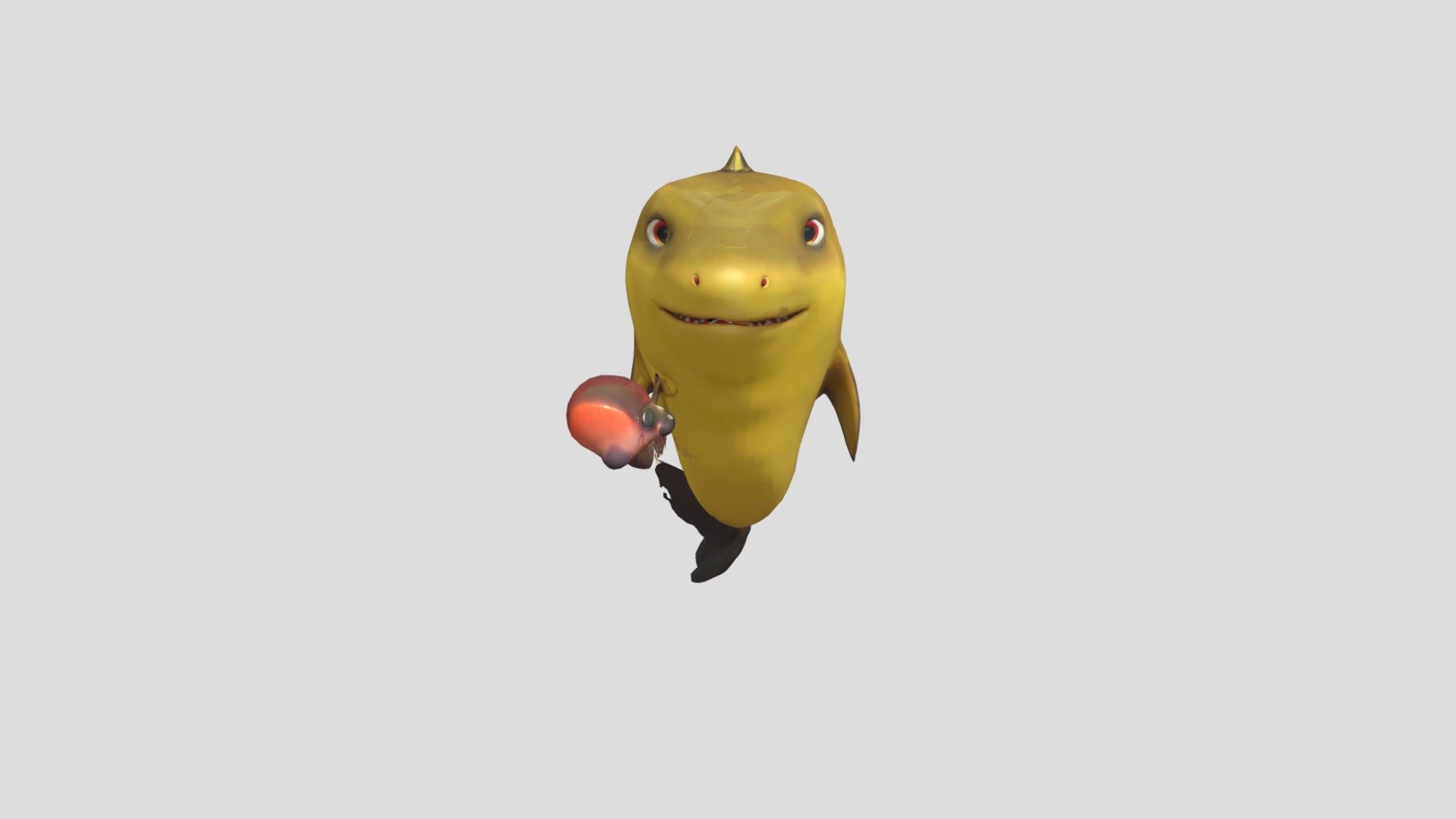 Arkey from Doodle and Arkey - 3D model by BirdoTheBird (@aj102pv ...