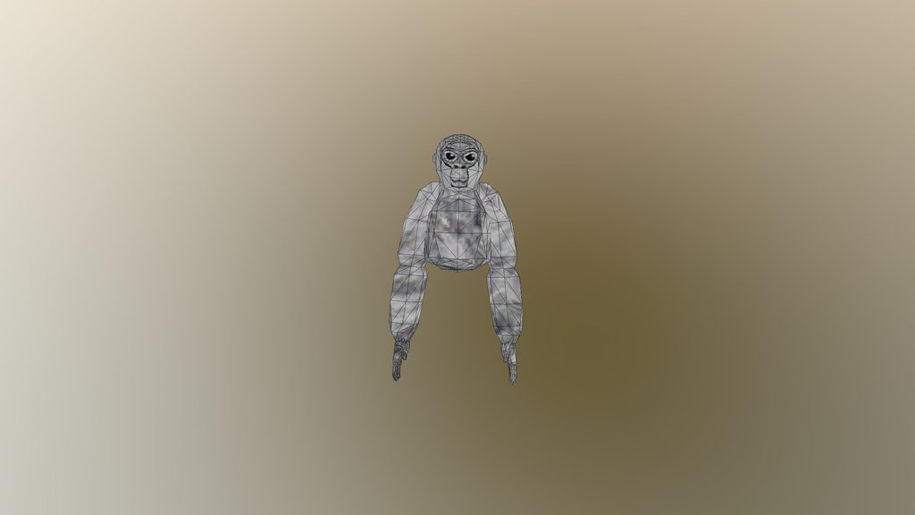 Monke A 3d Model Collection By Gorilla Reggievorhees13 Sketchfab