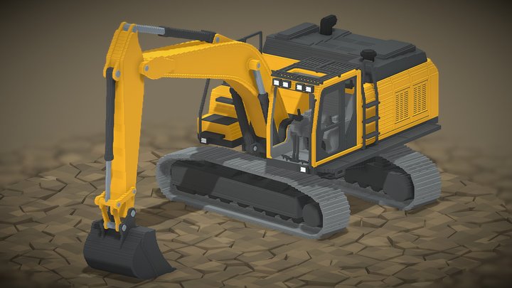 Construction-vehicles 3D models - Sketchfab