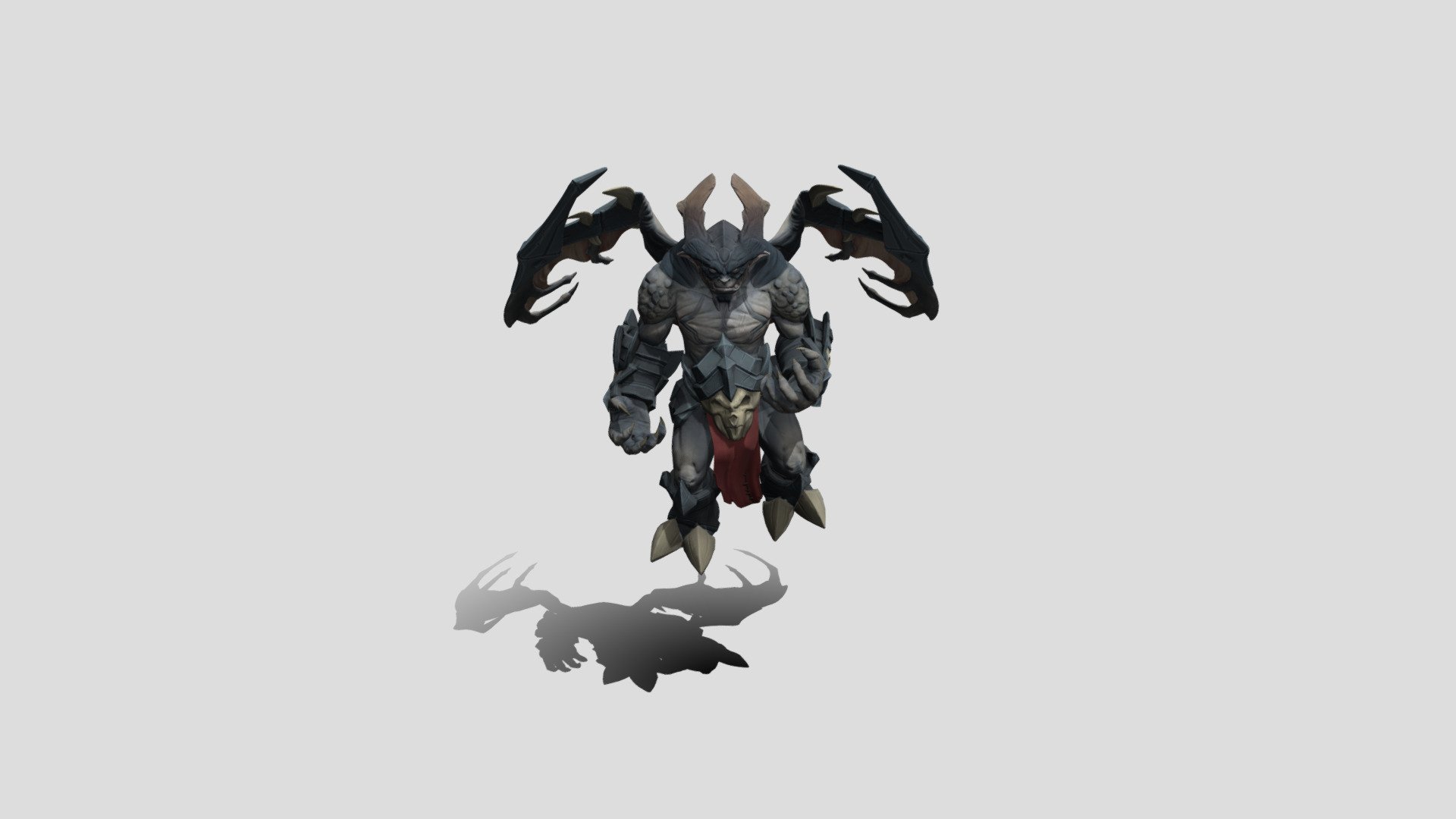 Demon Fly Animation | Maya - 3D model by axelalvarezart [aed7d4c ...