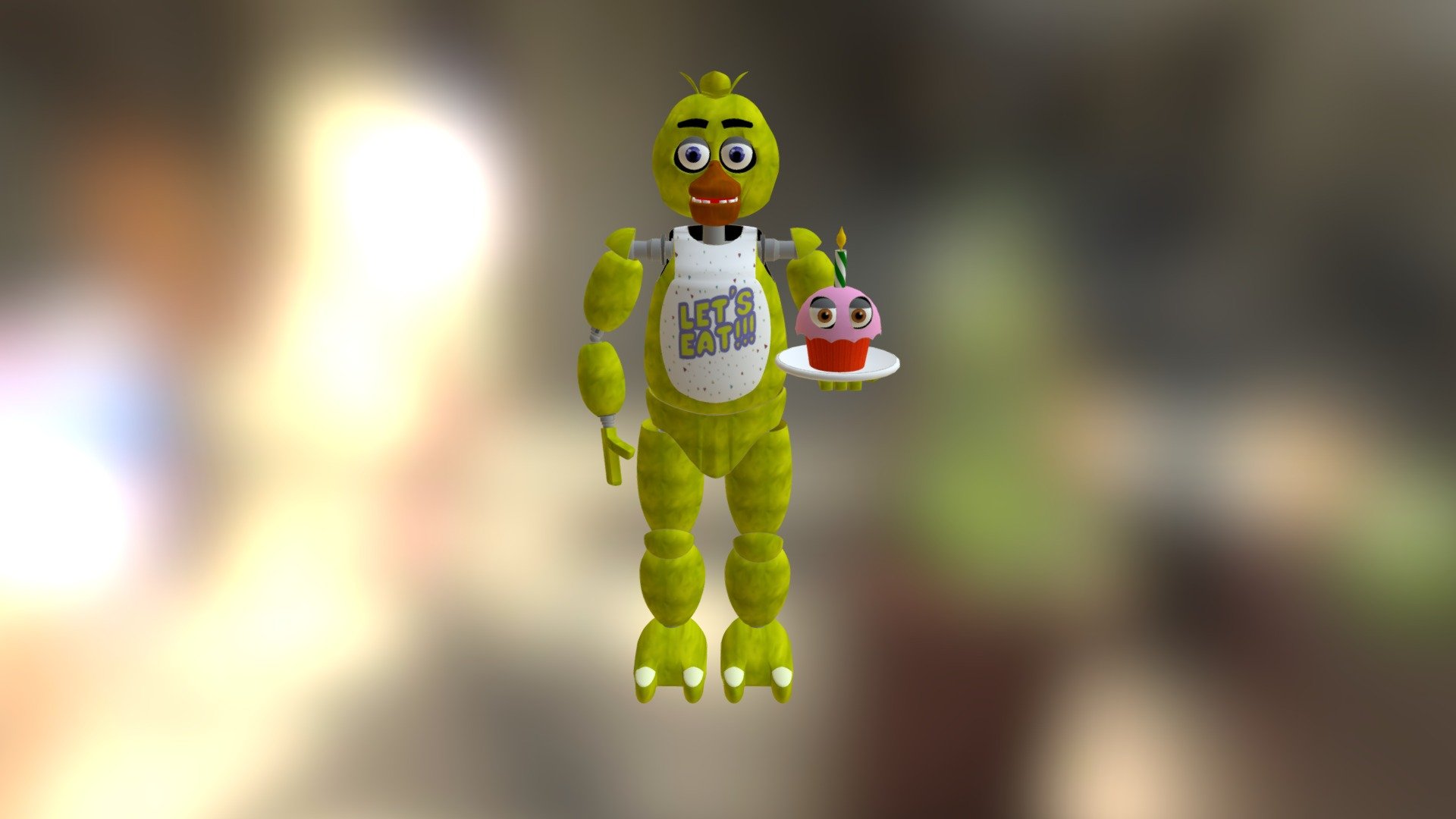 Chica (1) - Download Free 3D model by jamestheweathergeek [aed9904 ...