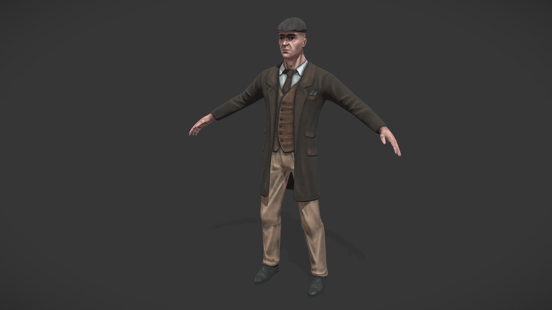 Character Gangster - 3D model by Halyna St (@halyna.st) [aedb210 ...