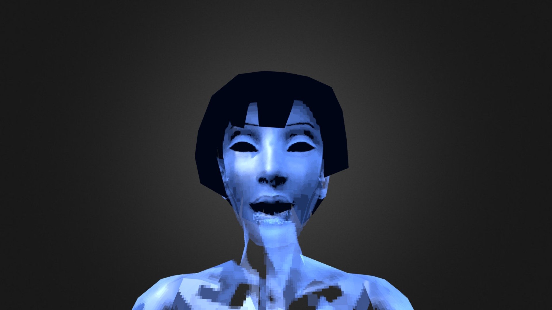Cortana - Download Free 3D model by U.A.C.WAD (@hilalarican23) [aedbec7 ...