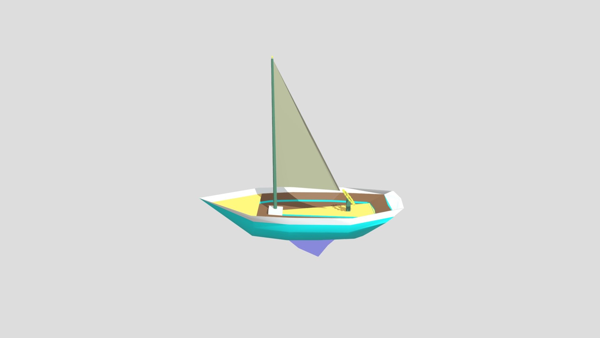 Sailboat - Download Free 3D model by Mysticmojo [aedcc6e] - Sketchfab