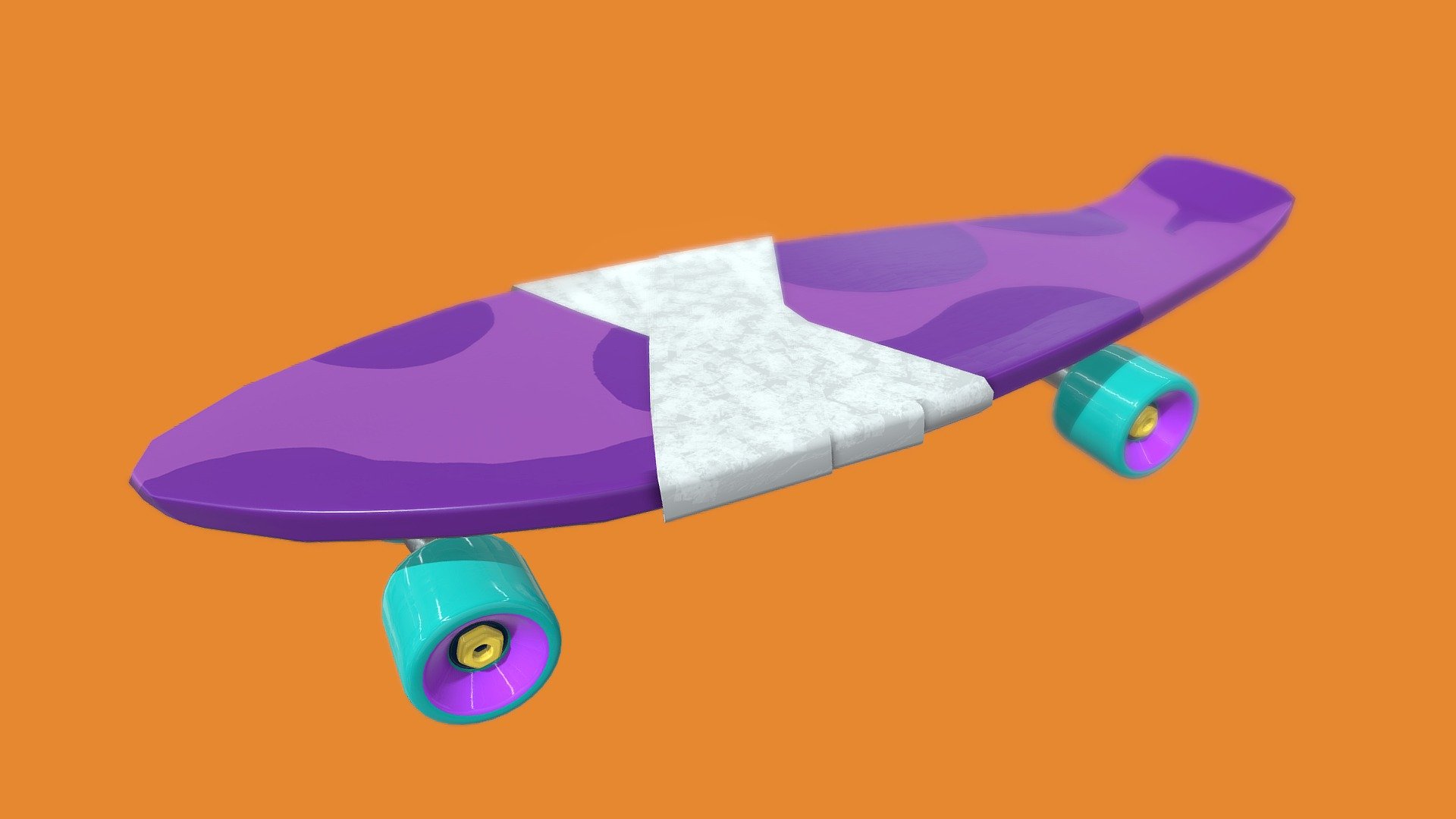 Low poly Skate - 3D model by Farid Dunyamaliyev (@fariddunyamaliyev ...