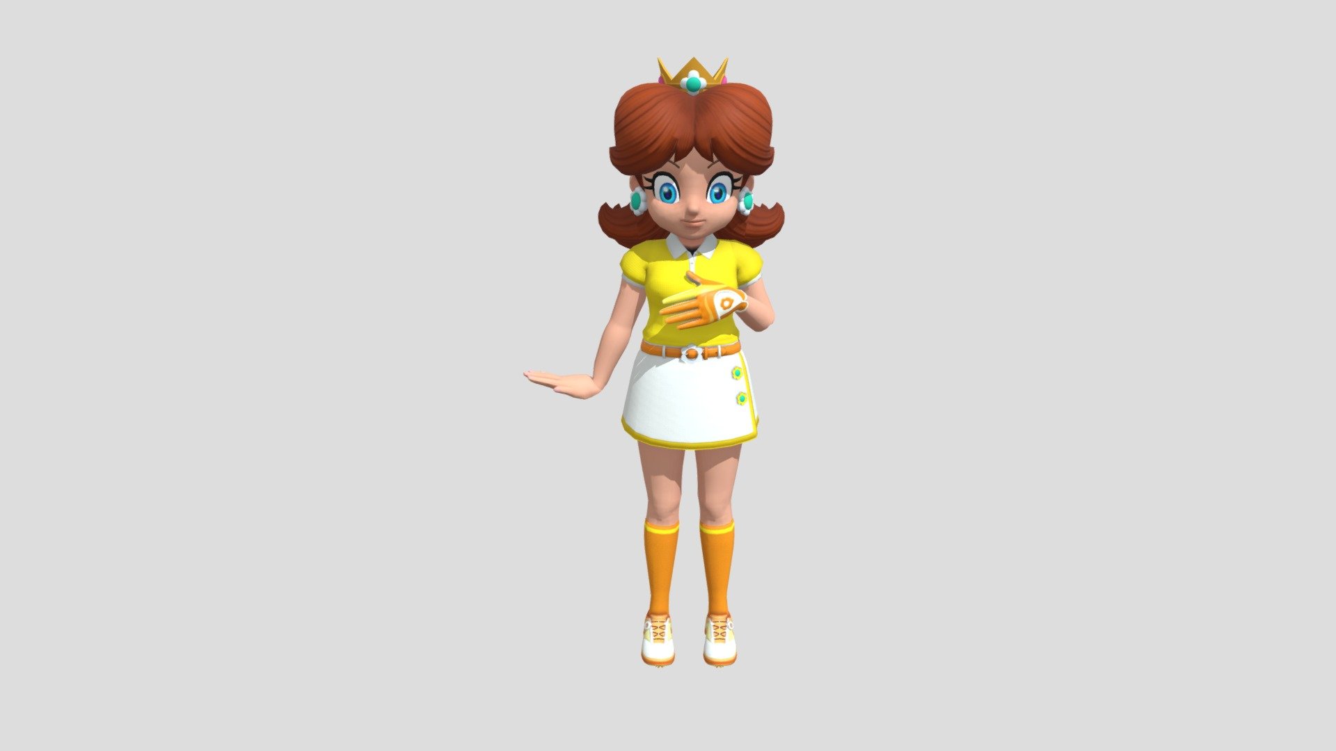 Princess daisy pose - Download Free 3D model by XxDeafYesxx [aede0b9 ...