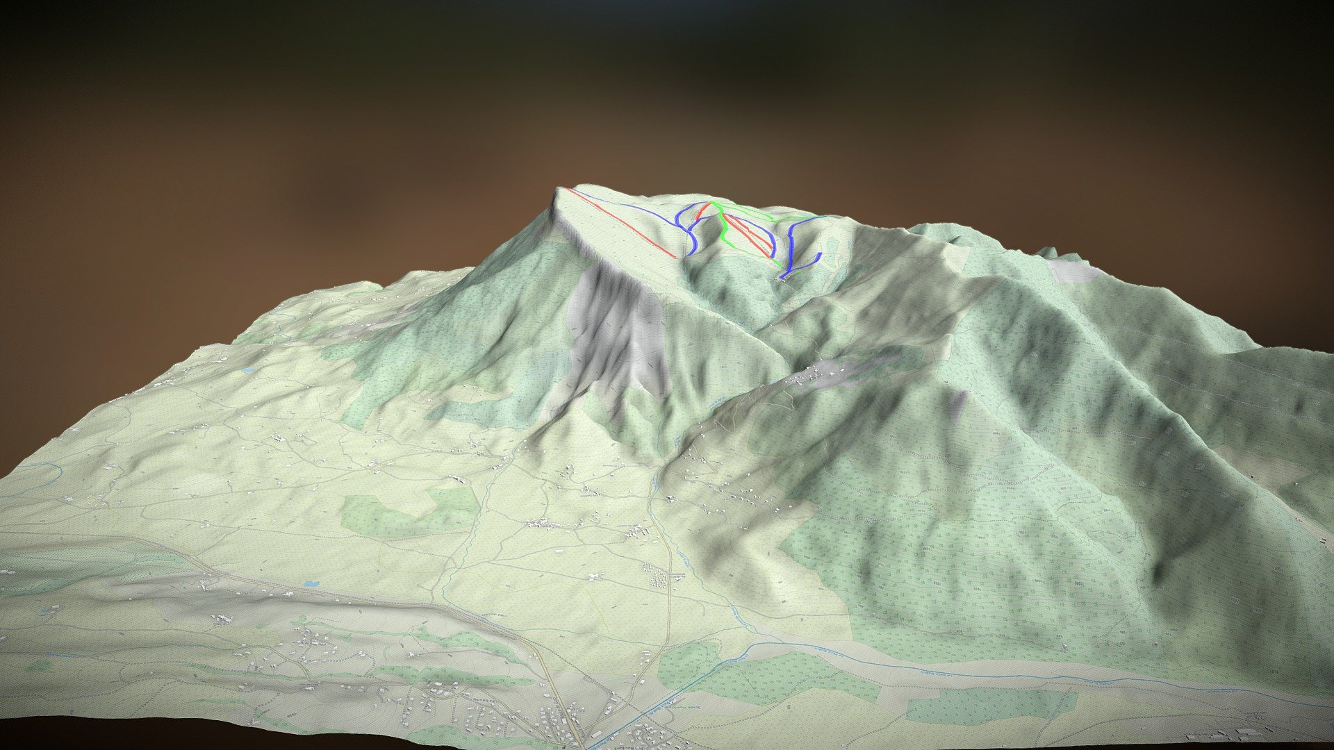 [Imagery comparison] ThunderForest Outdoors - Download Free 3D model by Xavier Fischer ...