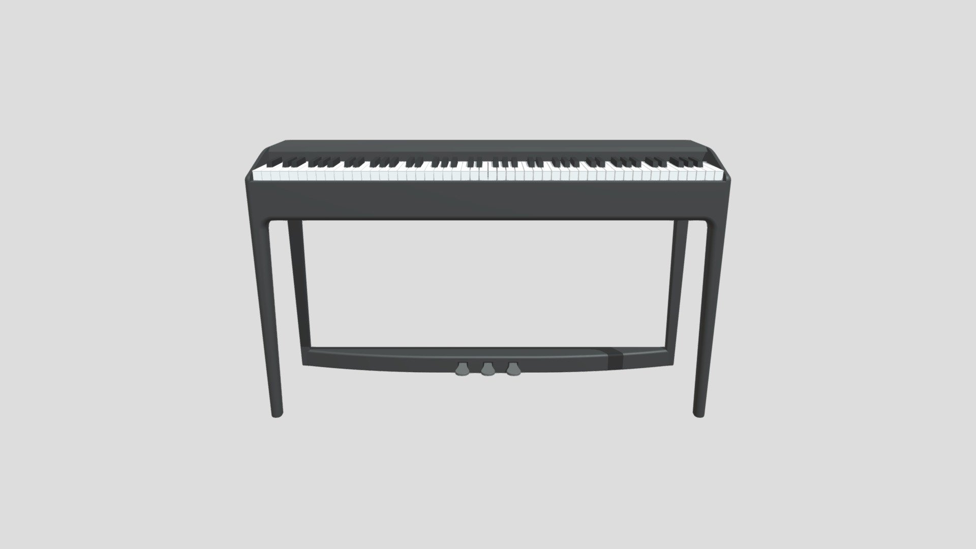 Piano - 3D model by helenarr [aedede3] - Sketchfab