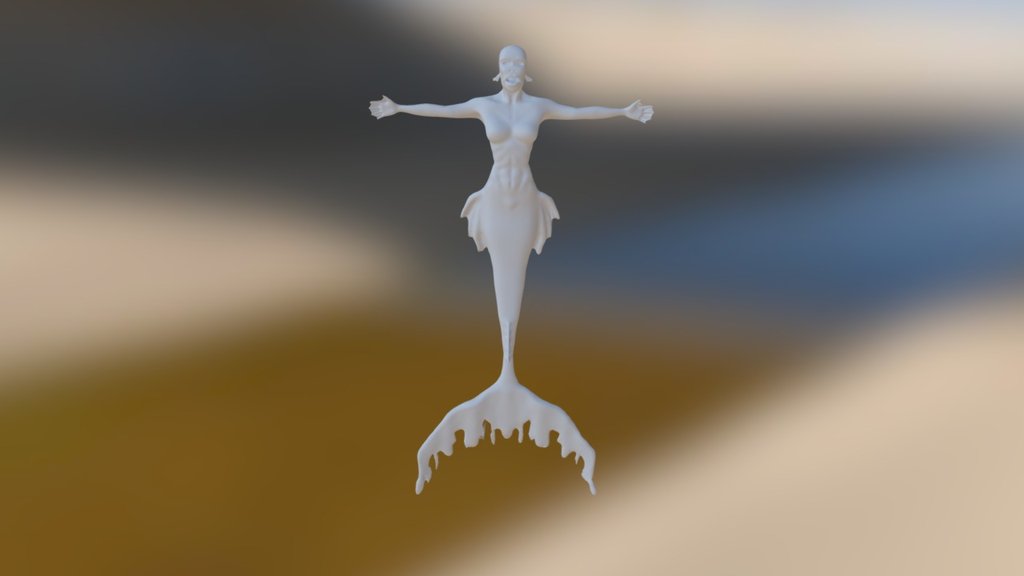 Mermaid - 3D model by jadehallett [aee2b30] - Sketchfab