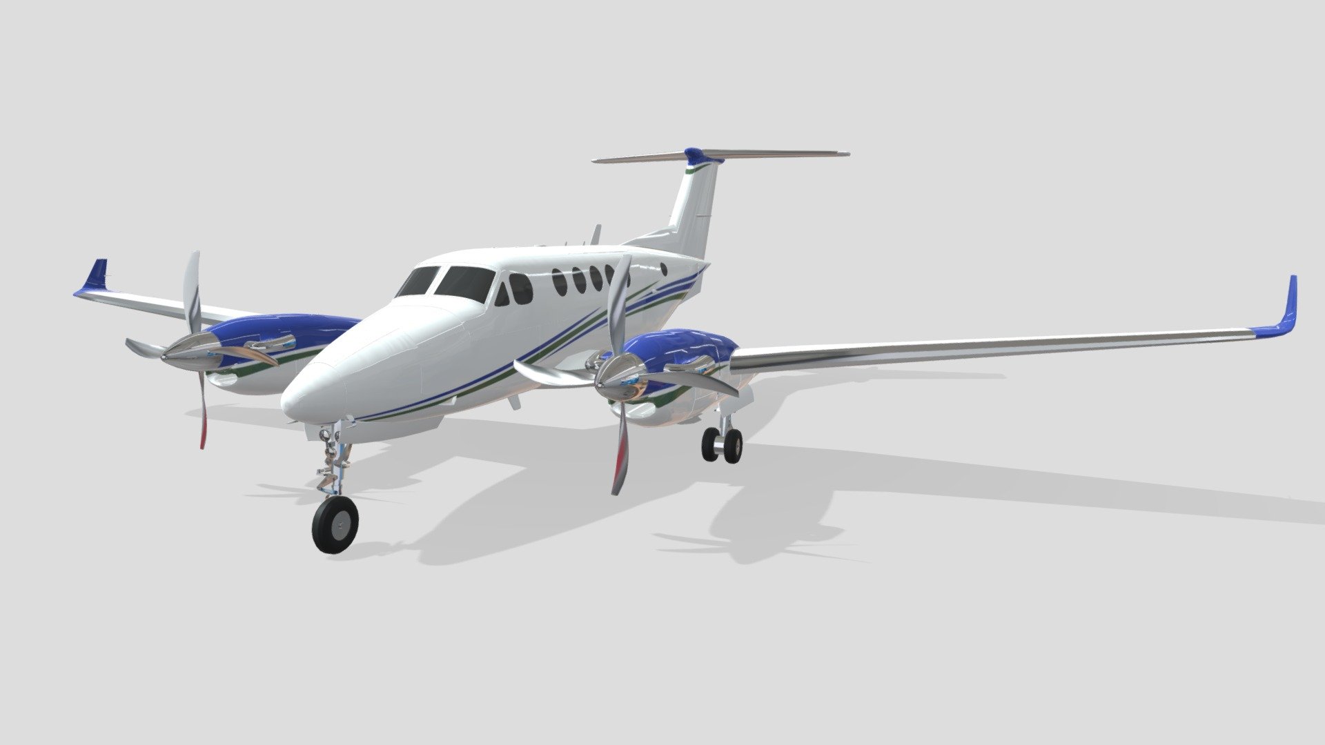 King Air 260 - 3D model by Exhibition 3.0 (@Exhibition3.0) [aee3f47 ...