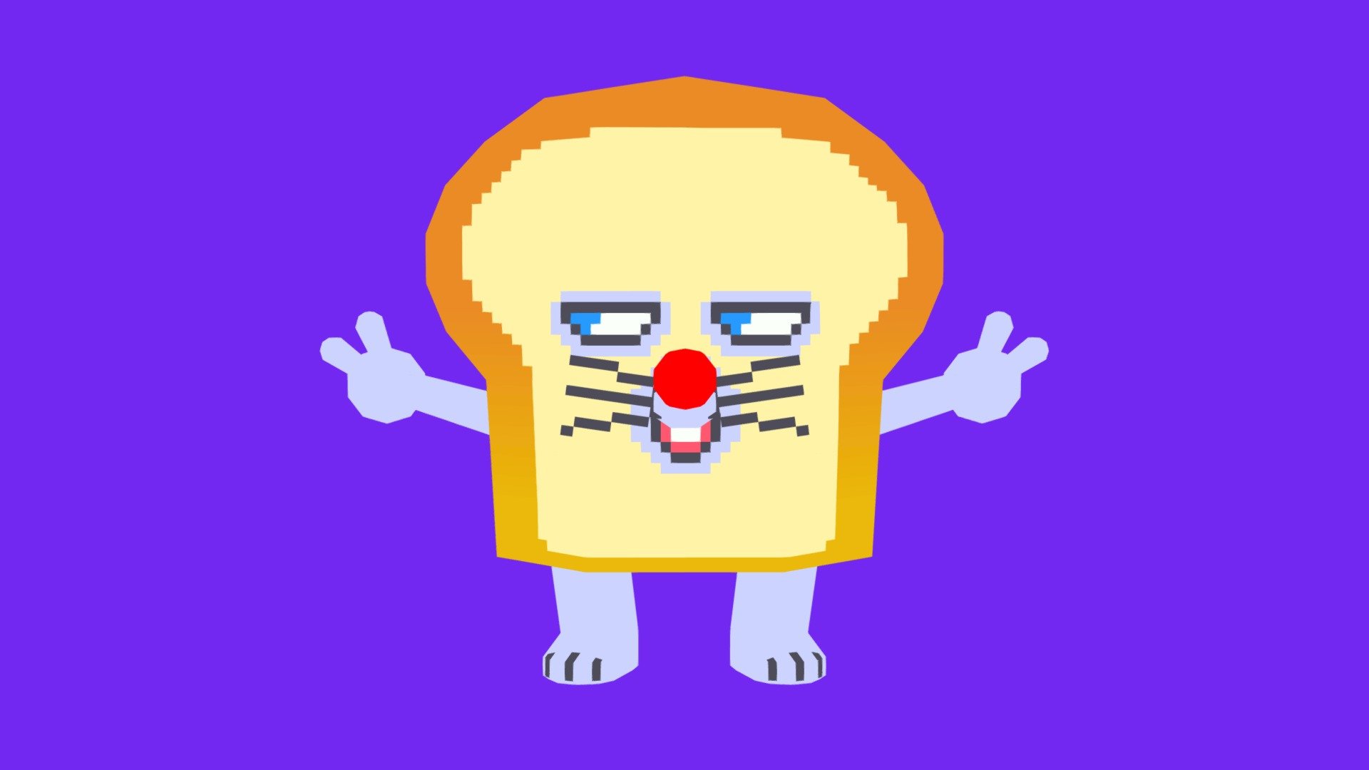 Low-poly Pan dorobo - Download Free 3D model by Business boy (@Baboyo ...