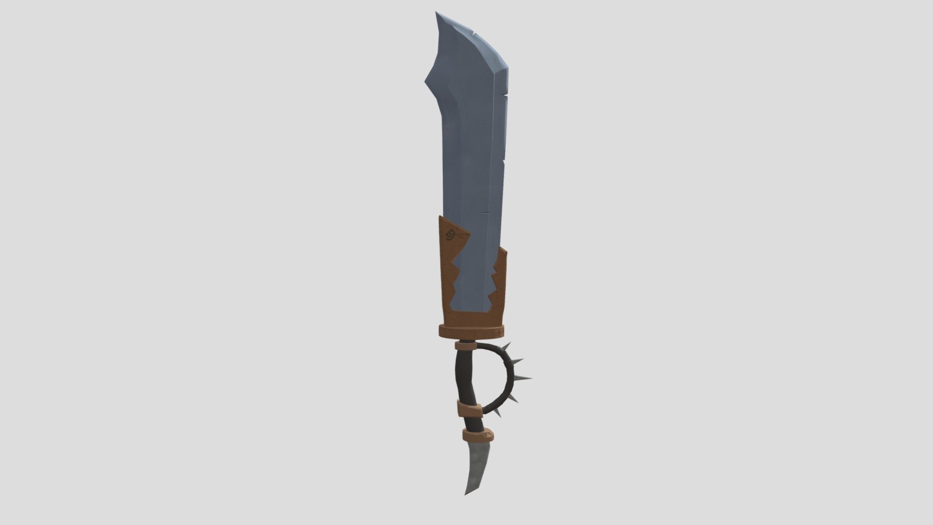 Blizzard-esque Sword - 3D model by np95 [aee8b8a] - Sketchfab